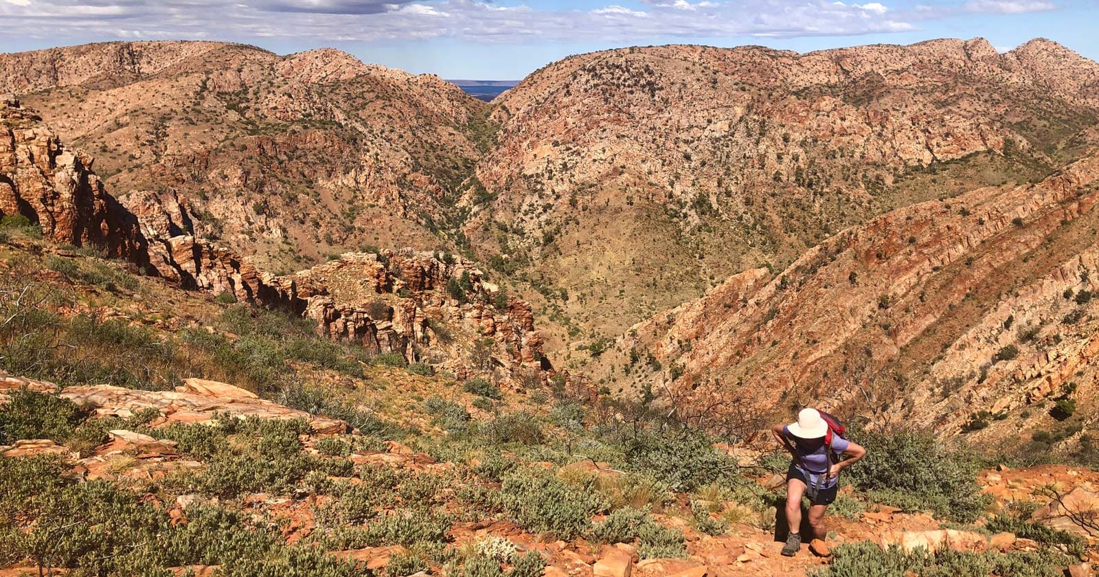 Standley Chasm High Route Loop Hike (23km) - West MacDonnell National ...
